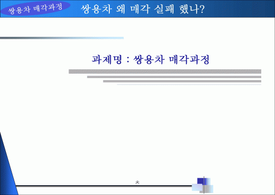 쌍용자동차, 왜 매각 실패했나?