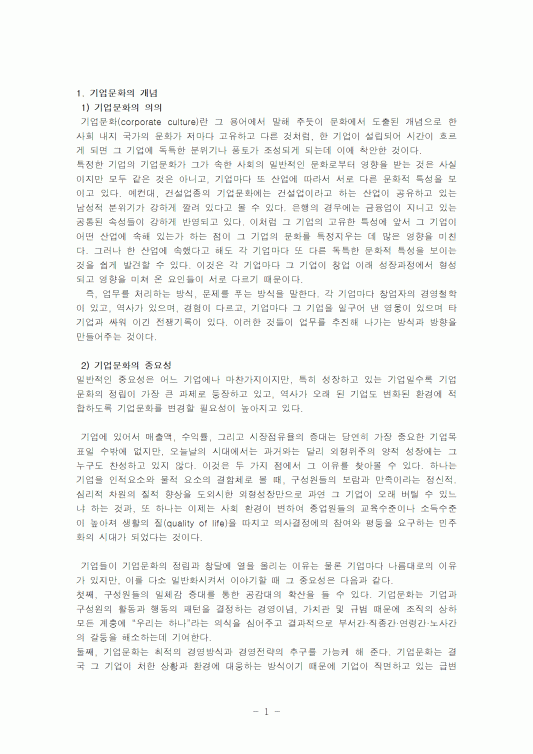 기업문화 [분석/조사]