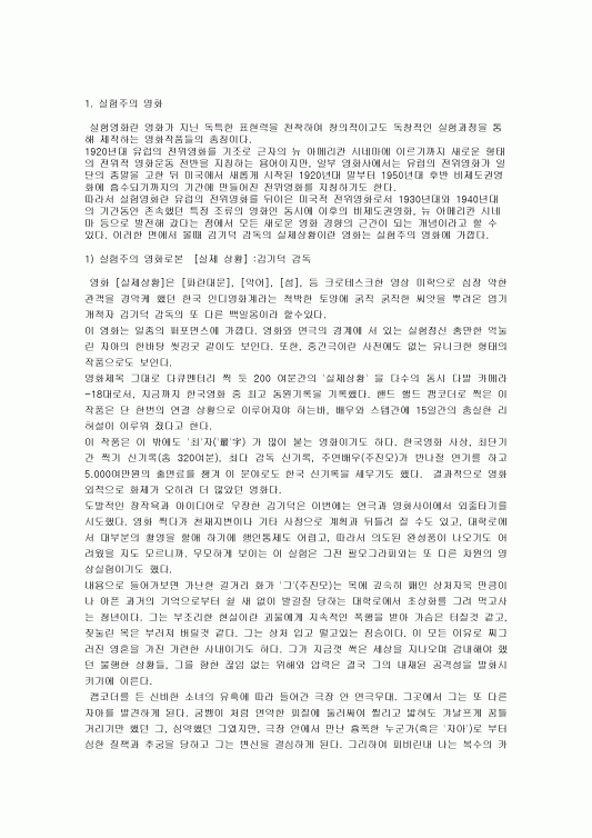 실험주의 영화