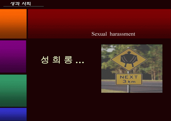 성희롱의 개념 분석