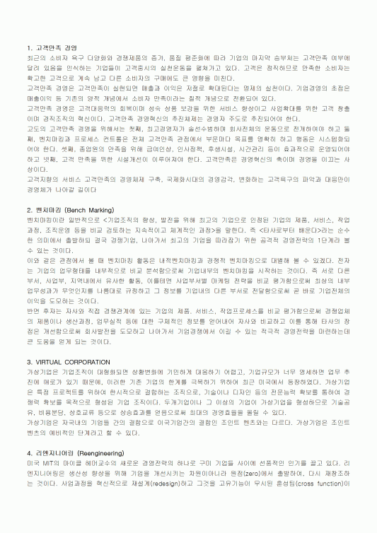 경영주요 용어 설명