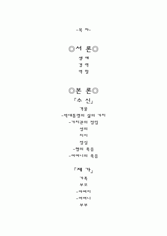박정희 대통령 다시보기