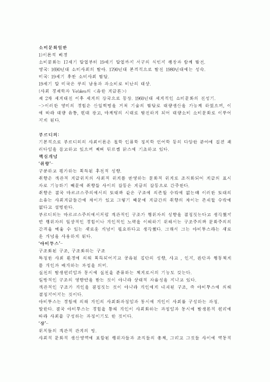 현대인의 소비문화-사례문석
