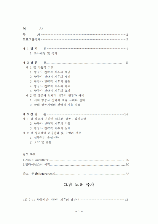 항공사의 전략적 마케팅 전략 분석