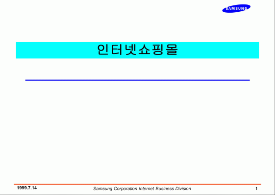 인터넷 쇼핑몰 전략