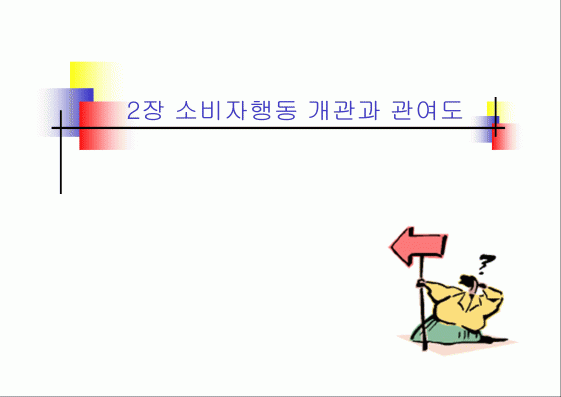 소비자행동 개관과 관여도