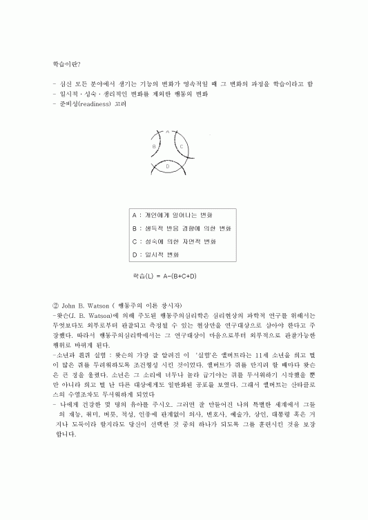 [교육학]학습이란?