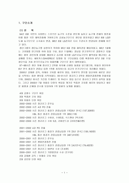 창원LG세이커스 농구단 마케팅전략 - SWOT분석, 마케팅 전략 세부 실행방안