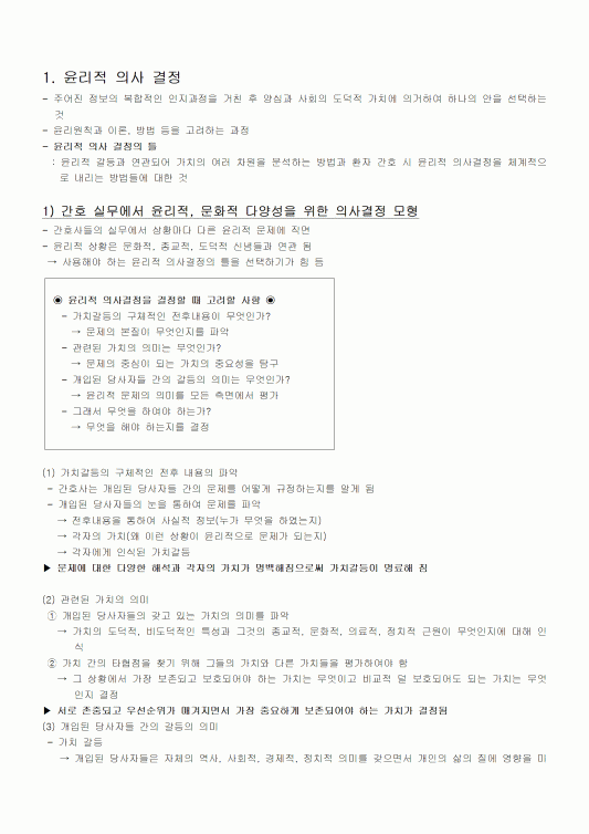 윤리적의사 결정
