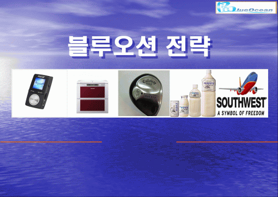 블루오션에 대한 파워포인트