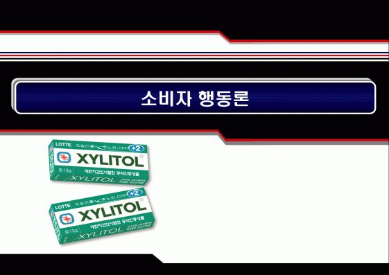 [마케팅]자일리톨 마케팅전략분석