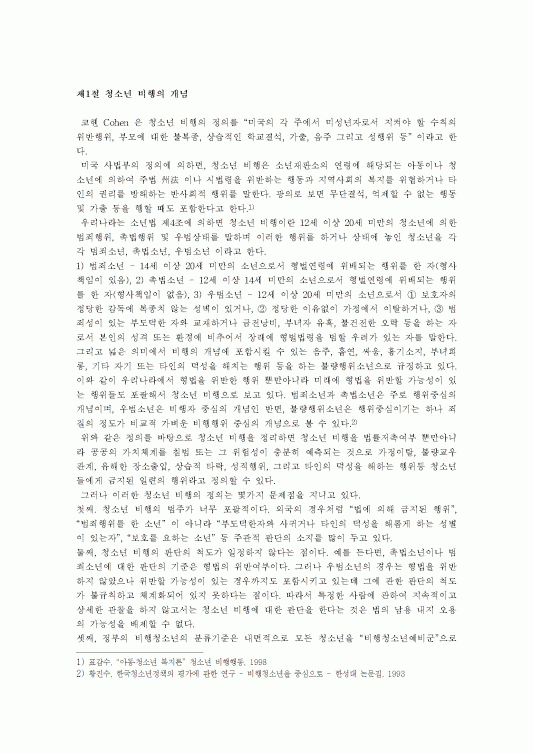 청소년비행예방을 위한 멘터링프로그램의 효과