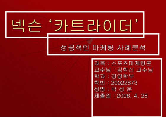 넥슨,카트라이더,스포츠마케팅,마케팅분석