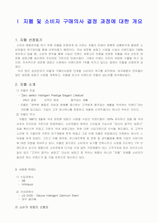 Zipel - 소비자 행동에 따른 마케팅 전략