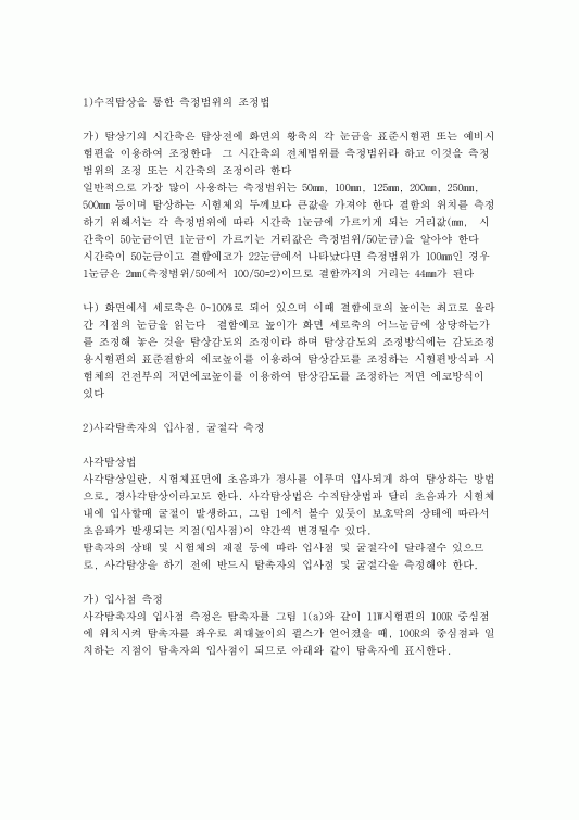비파괴 사각탐상법