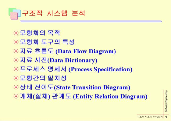 구조적 시스템 분석