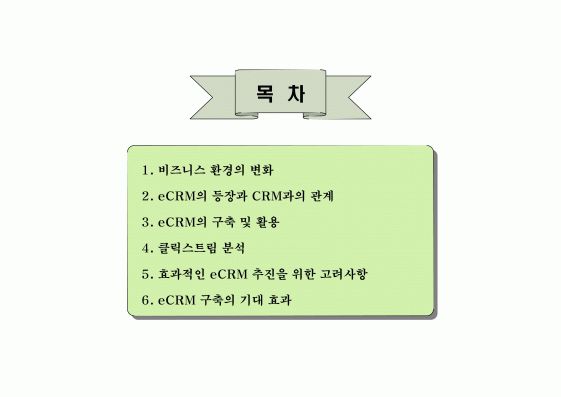 eCRM 최근 이슈 (발표자료)