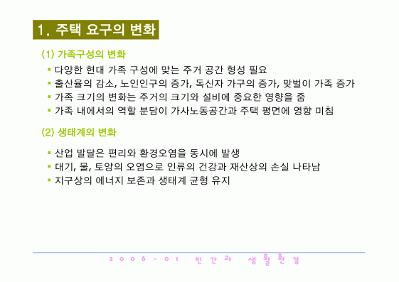 미래적인 관점에서 본 주거