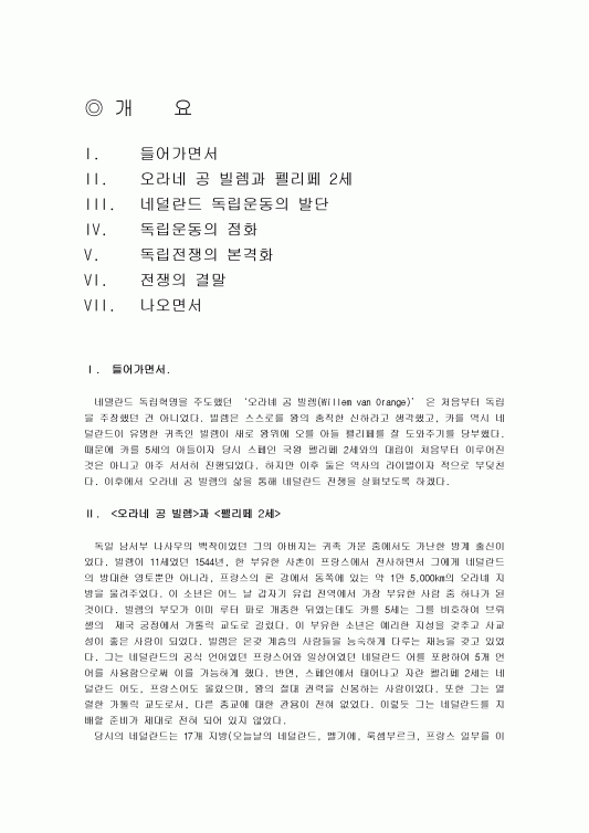 네덜란드 독립혁명
