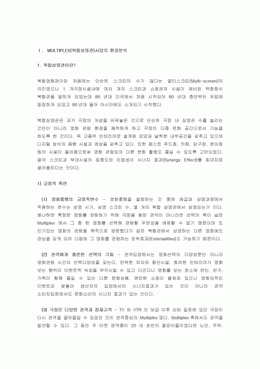 CGV와 MEGABOX의 마케팅 전략 비교 분석