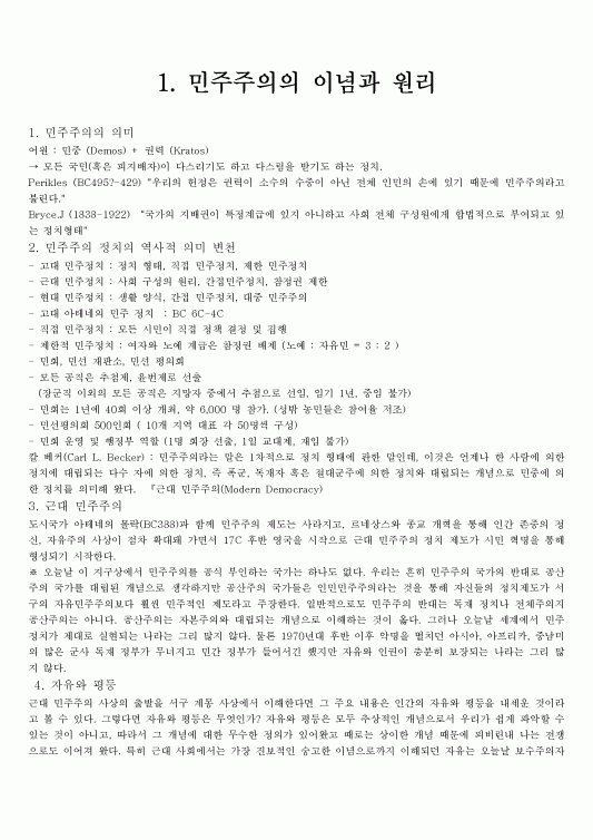 민주주의와 민주사회