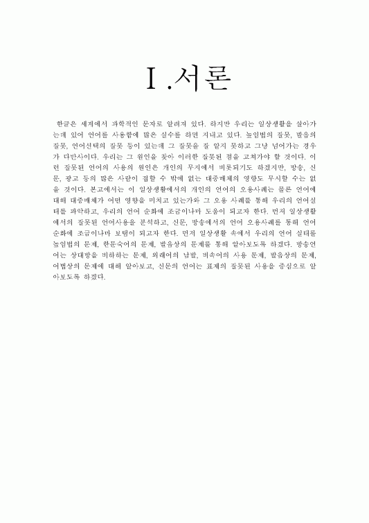 언어오용실태