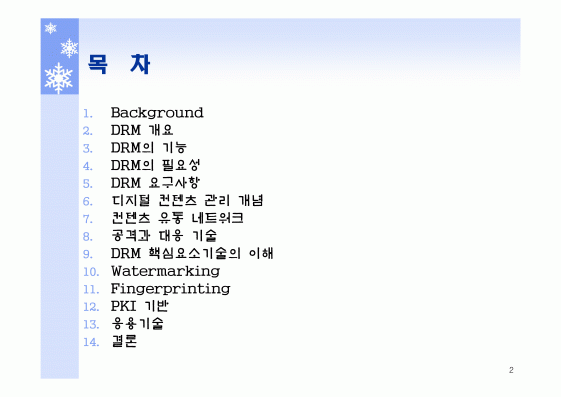 디지털컨텐츠 핵심기술 DRM (Digital Rights Management)