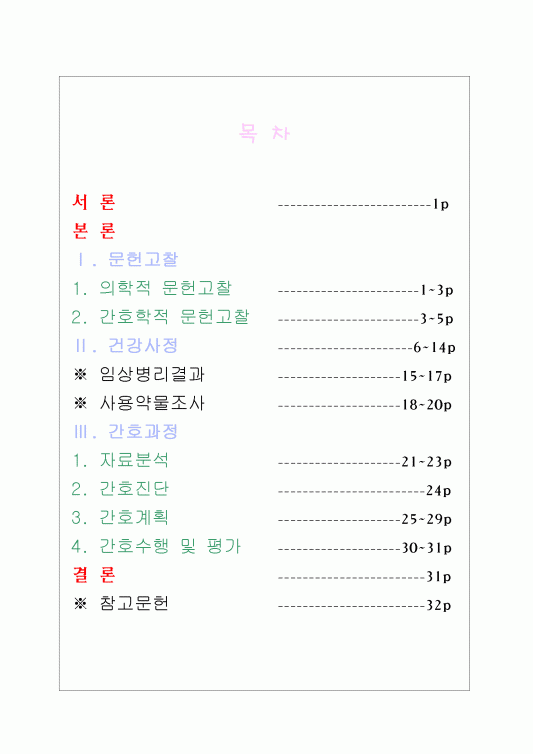경막하출혈환자간호