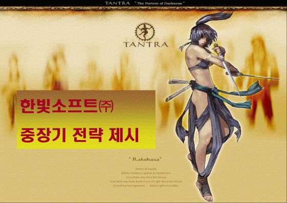 한빛소프트의 마케팅 전략 분석