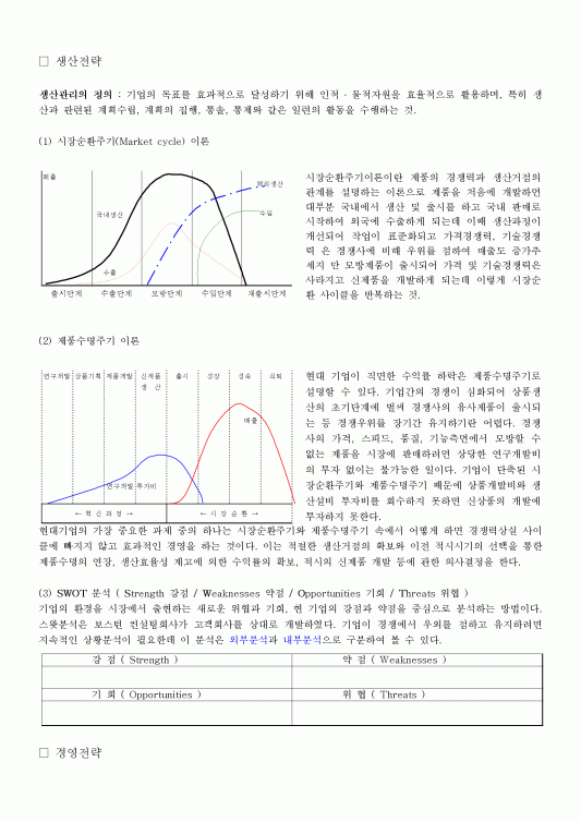 생산전략 [생산전략수립과 생산시스템]