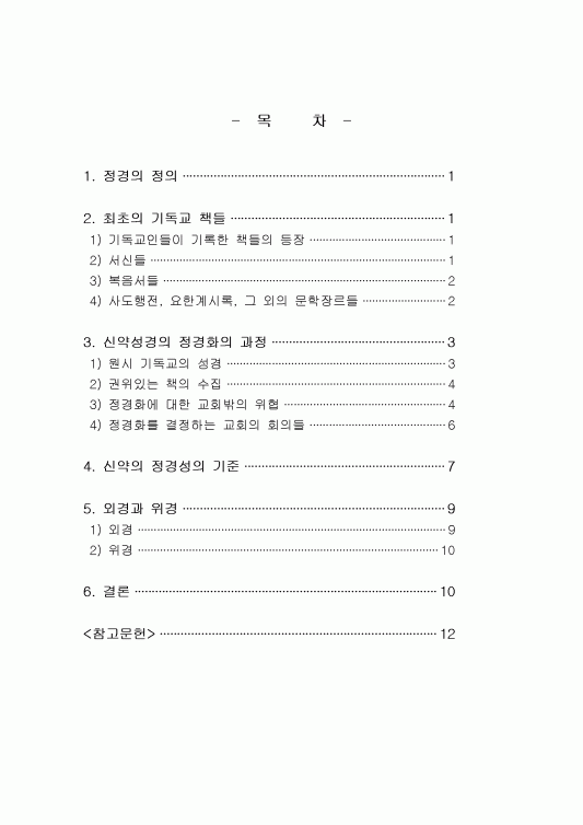 신약의 정경화