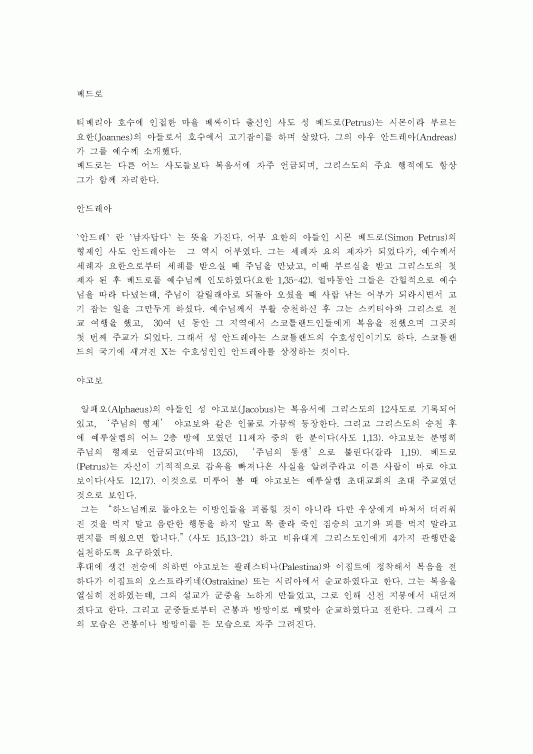 예수님의 12사도