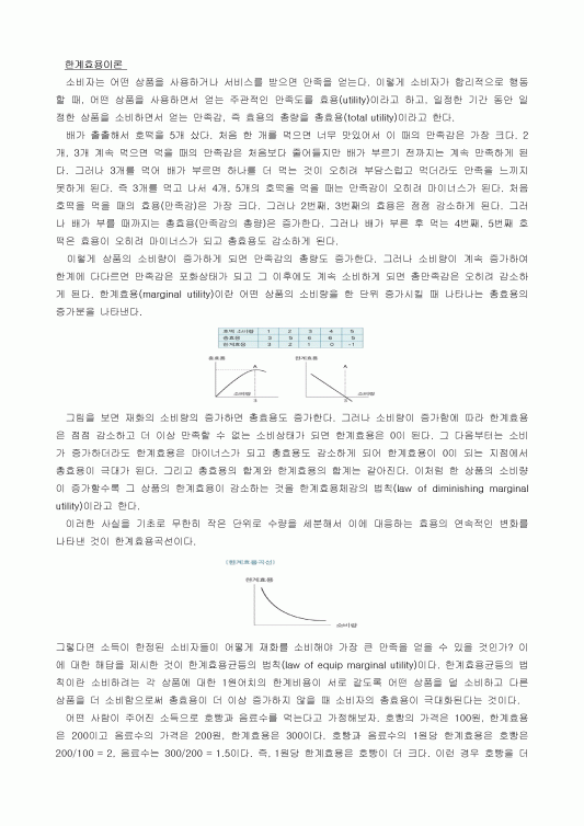 [인문과학] 미시경제학