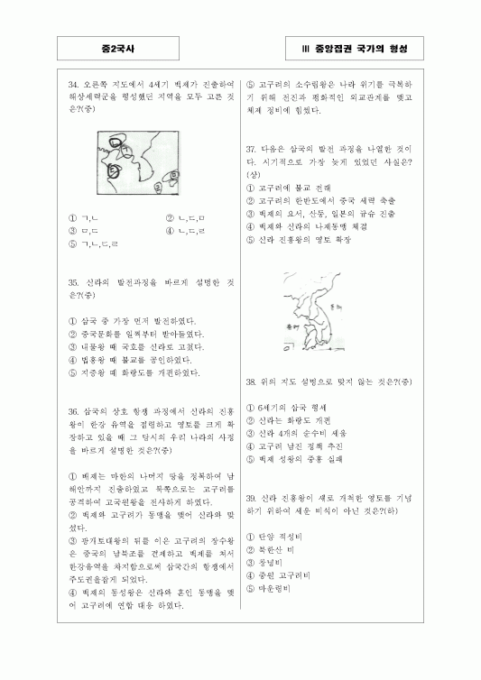 [과외]중2-국사 중앙집권국가의 형성 04