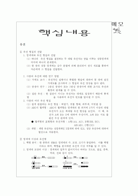 [과외]고등 과학  유전