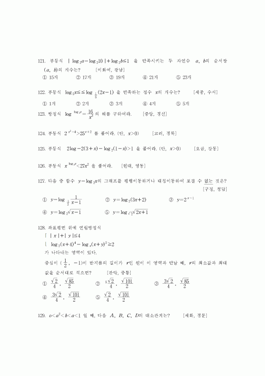 [과외]고등 수학  지수.로그-4