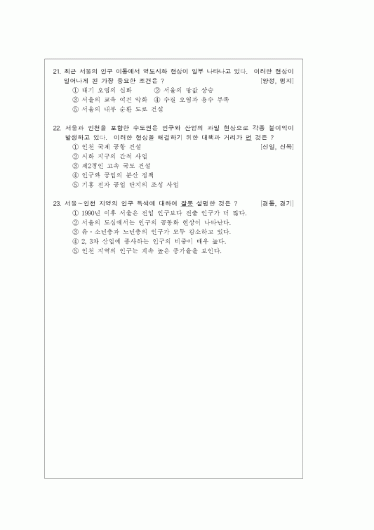 [과외]고등 각 지역의 생활 02