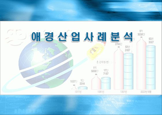[마케팅조사](주)애경산업 기업분석 및 생활용품 마케팅 전략