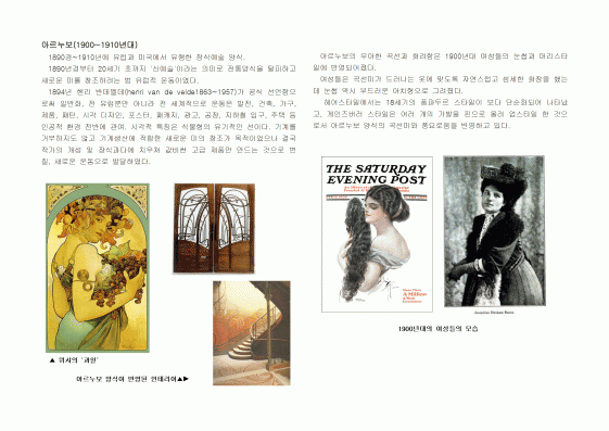 20세기 이후에 나타난 예술사조와 미용경향