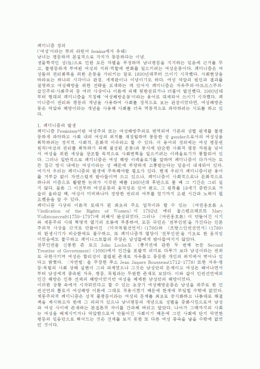 페미니즘의 정의와 이문열 작가의 선택 줄거리