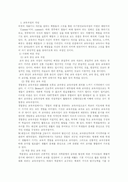 유아 교육 과정