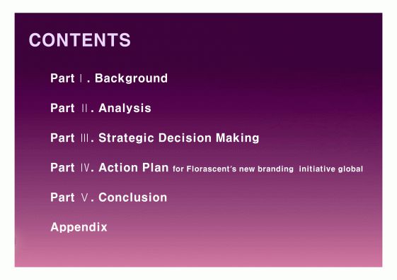 New Branding Initiative Global of  Florascent