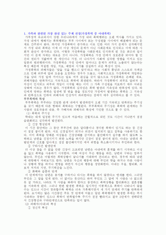 가정폭력 중 아내폭력