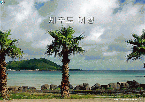 제주도 여행 레포트 자료