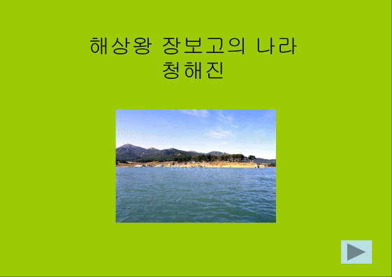 장보고의 생애와 업적