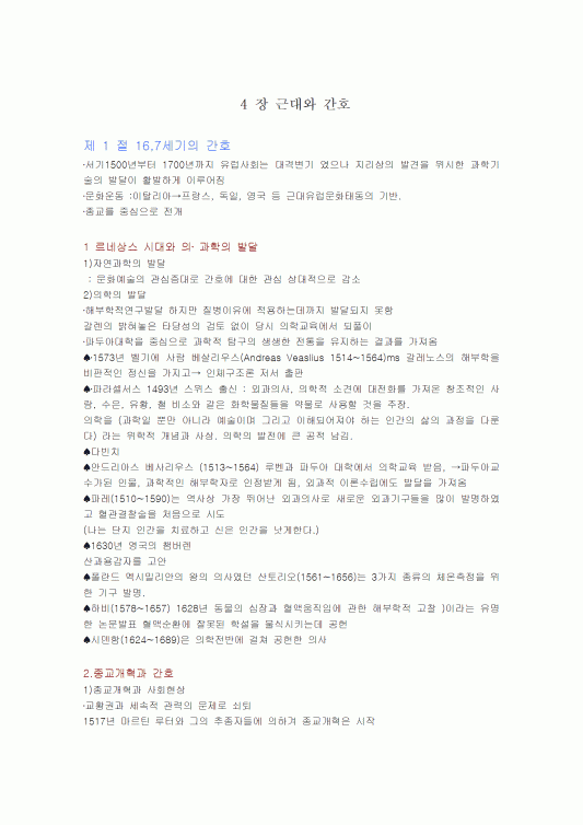 4 장 근대와 간호