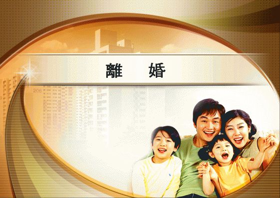 이혼에 관한 총조사 - PPT 파일