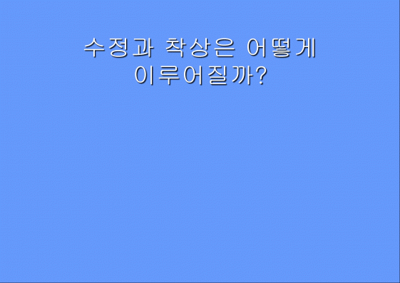 [독후감/서평/요약] 수정과 착상