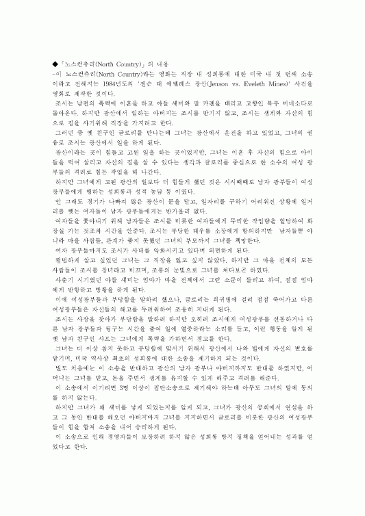 영화노스컨츄리의 감상문