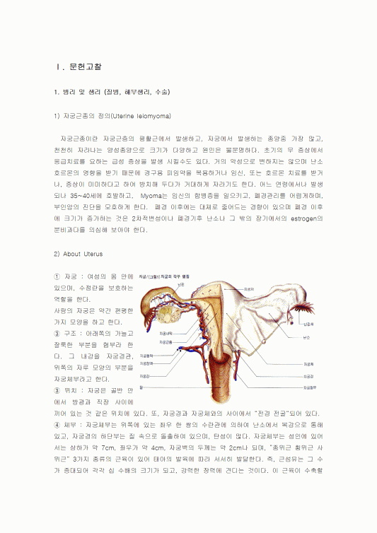 자궁적출술(수술실)